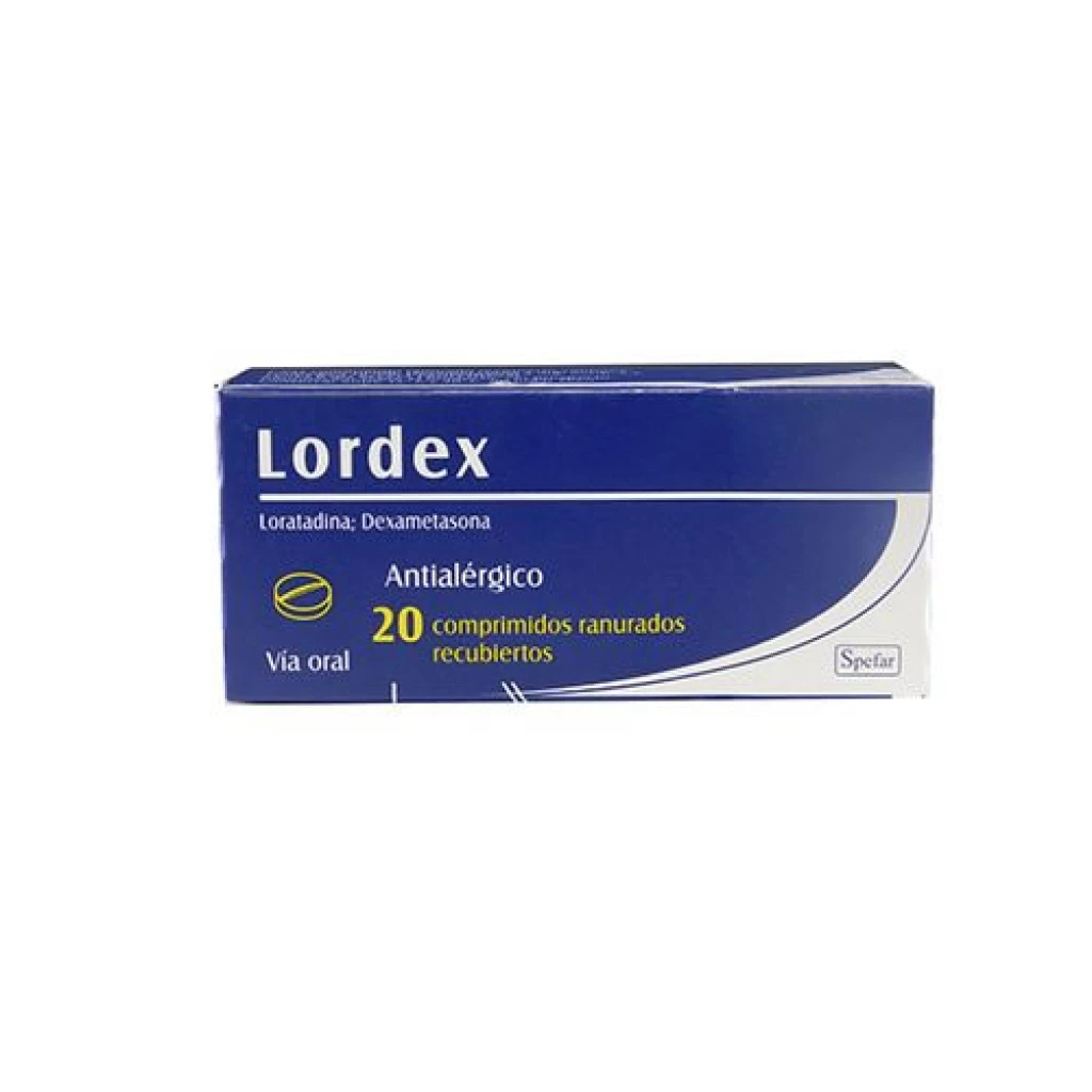 LORDEX X20 COMPRIMIDOS – Crillon Farmacia