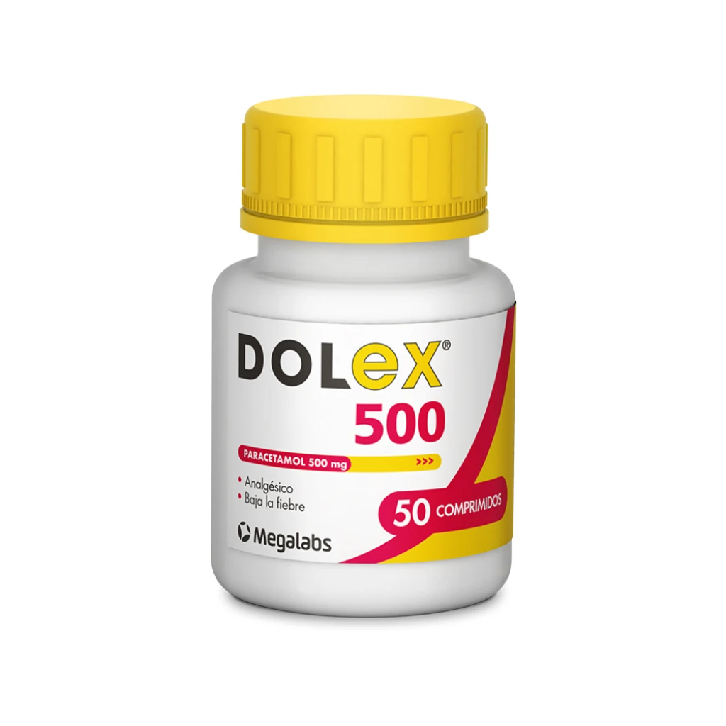 DOLEX 500 MG. 50 COMPRIMIDOS – Crillon Farmacia